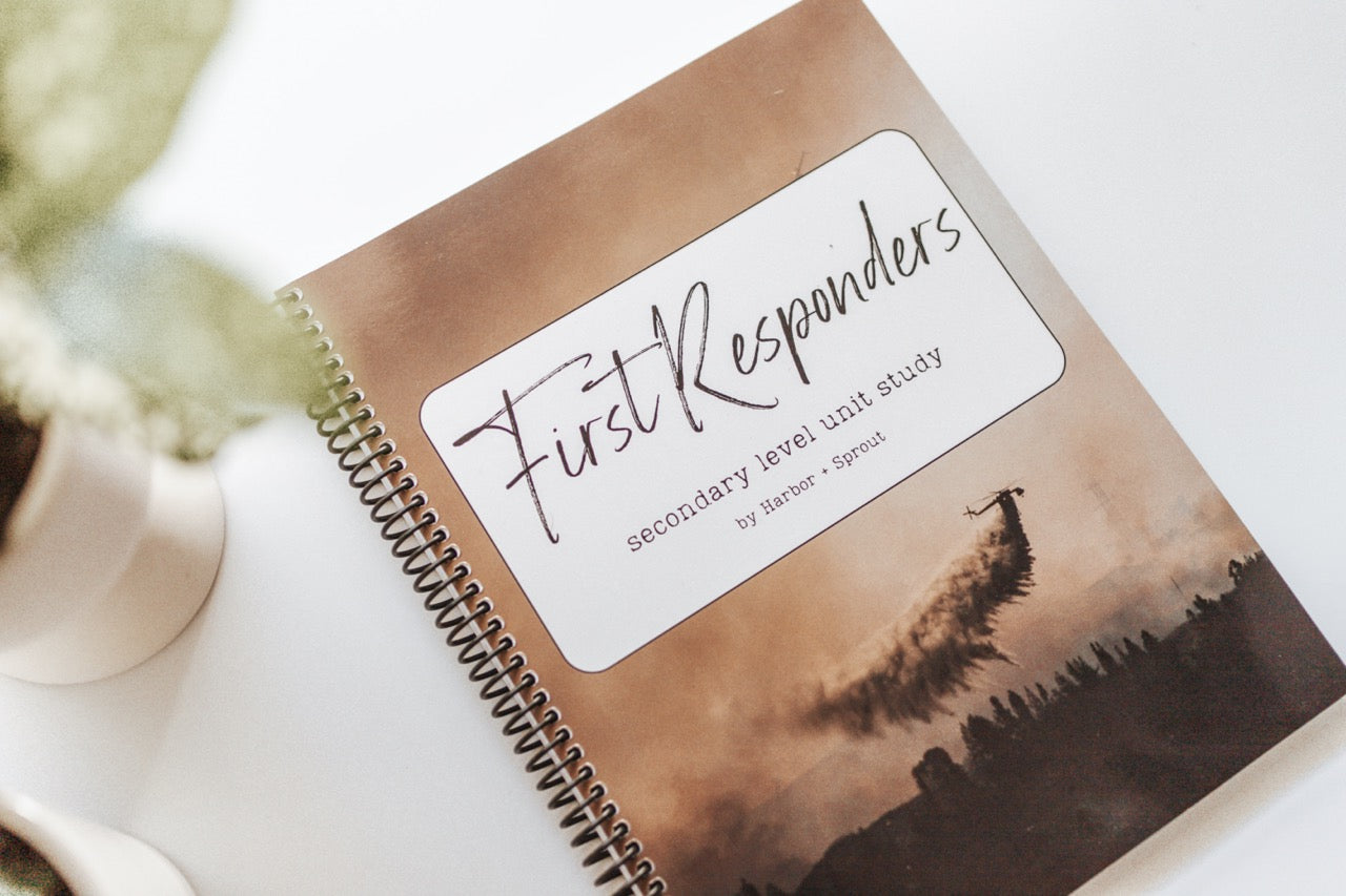 PRINT First Responders Secondary Level Unit Study – Harbor and Sprout