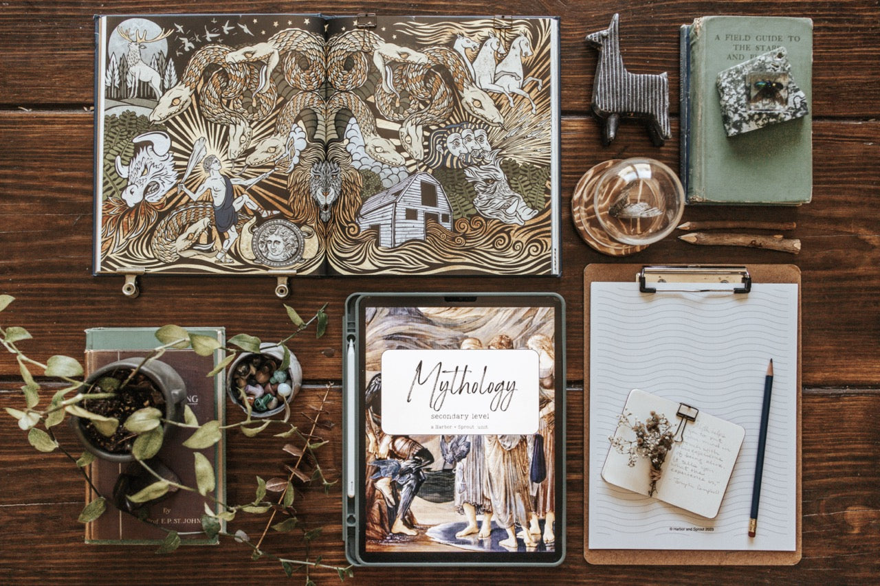 DIGITAL Mythology Secondary Level Unit Study – Harbor and Sprout