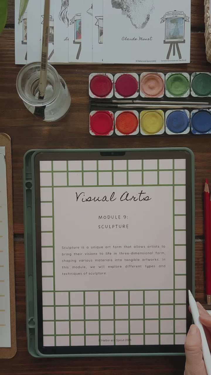Visual Arts Primary Level Unit Study – Harbor and Sprout