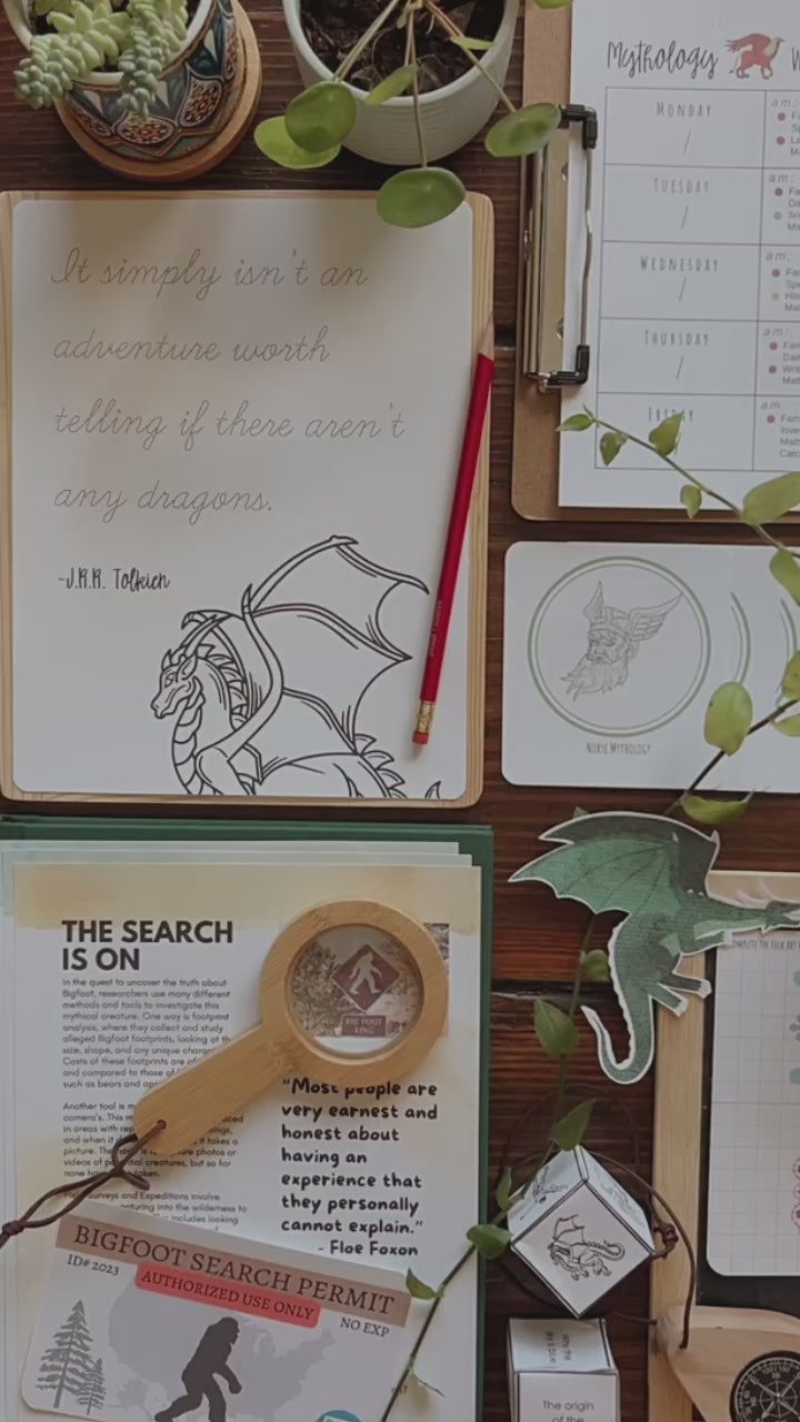 Mythology Elementary Unit Study – Harbor and Sprout