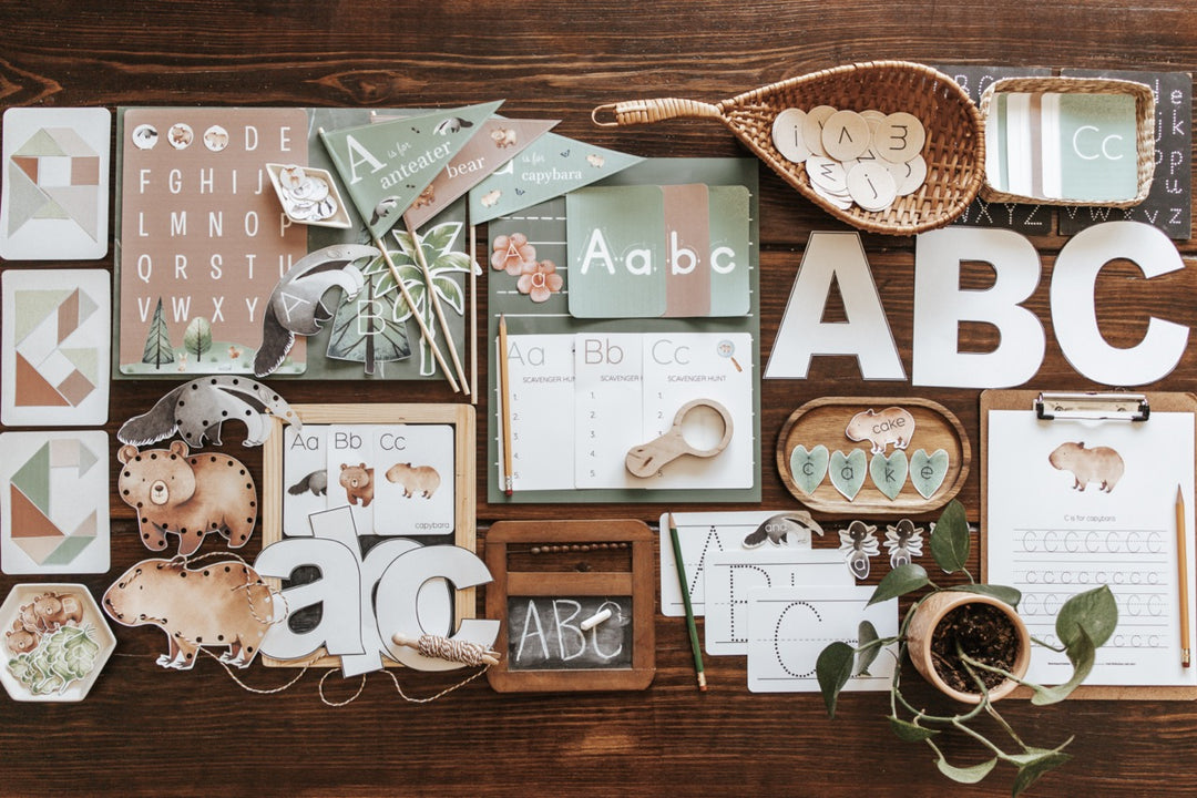 FREE SAMPLE: Letter Baskets – Harbor and Sprout
