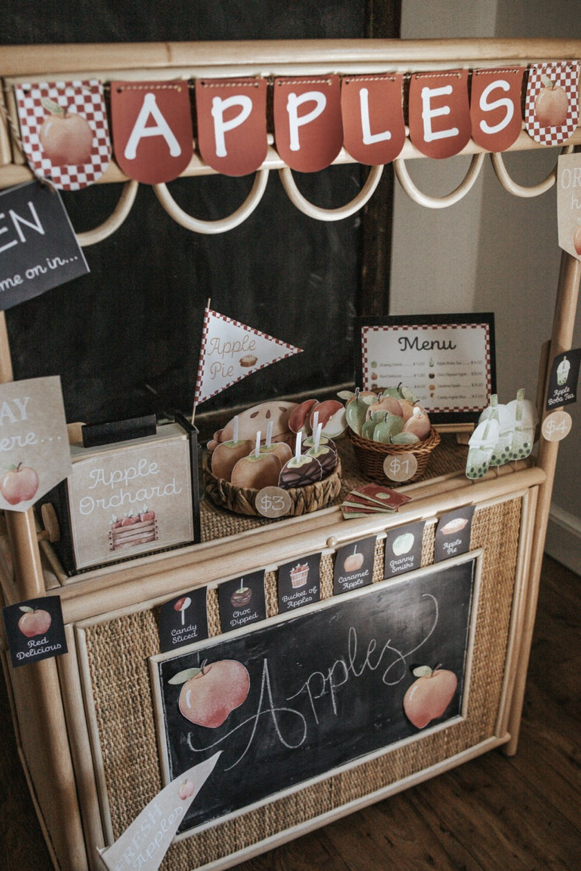 Apple Orchard Dramatic Play Set – Harbor and Sprout