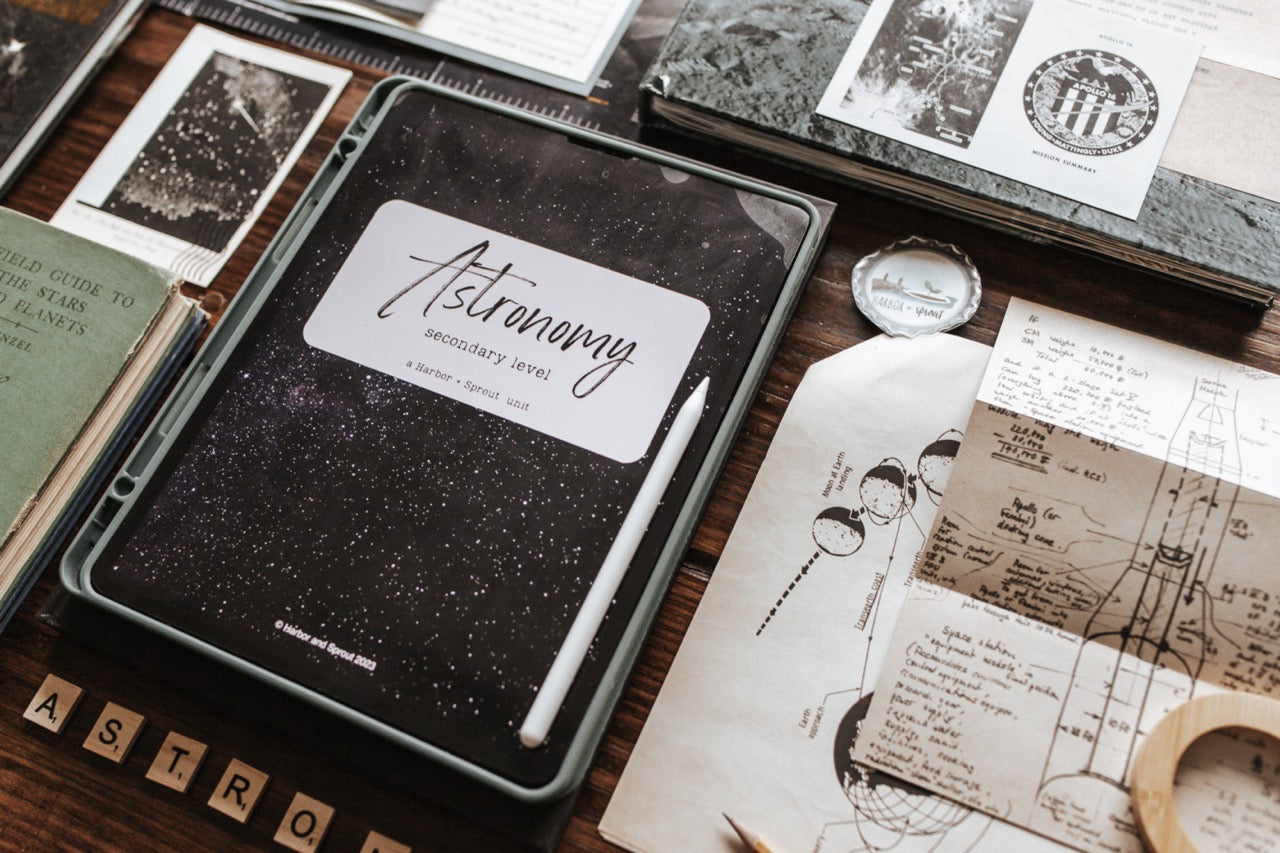 DIGITAL Astronomy Secondary Level Unit Study – Harbor and Sprout