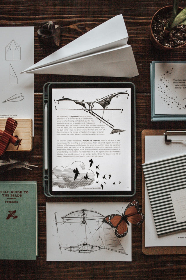 DIGITAL Aviation Secondary Level Unit Study – Harbor and Sprout