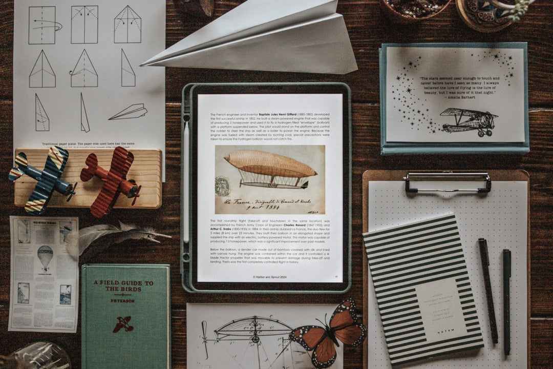DIGITAL Aviation Secondary Level Unit Study – Harbor and Sprout