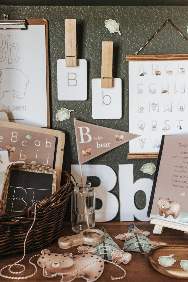 FREE SAMPLE: Letter Baskets – Harbor and Sprout