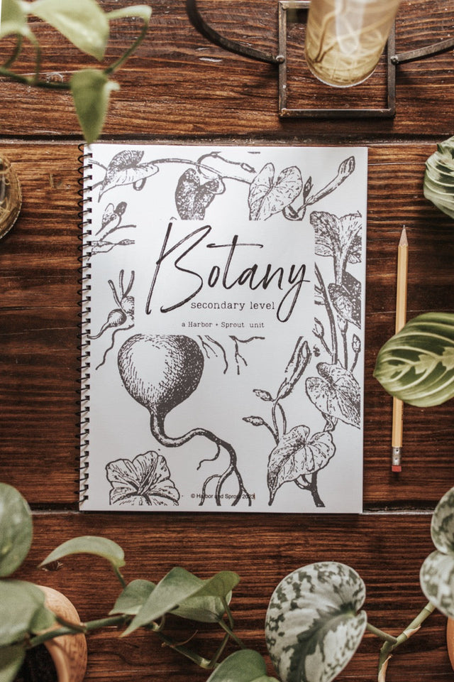 PRINT Botany Secondary Level Unit Study – Harbor and Sprout
