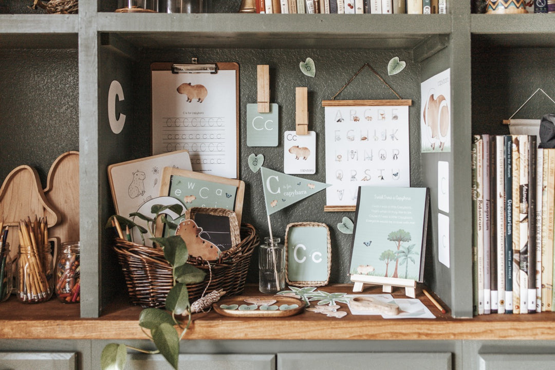 FREE SAMPLE: Letter Baskets – Harbor and Sprout