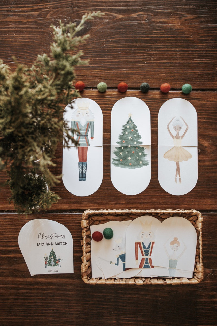 Christmas Mix and Match FREEBIE – Harbor and Sprout