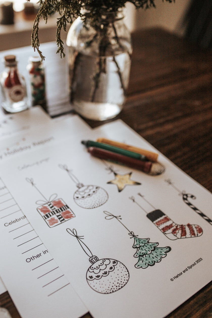 Winter Holidays Unit Study – Harbor and Sprout