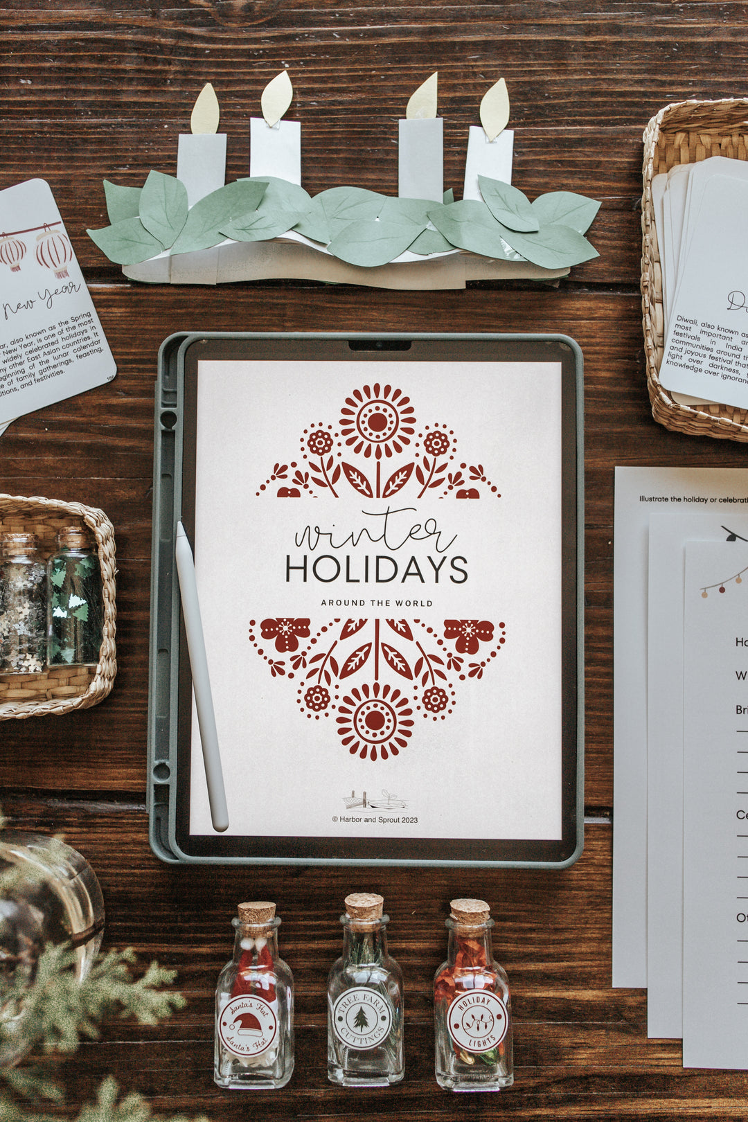 Winter Holidays Unit Study – Harbor and Sprout