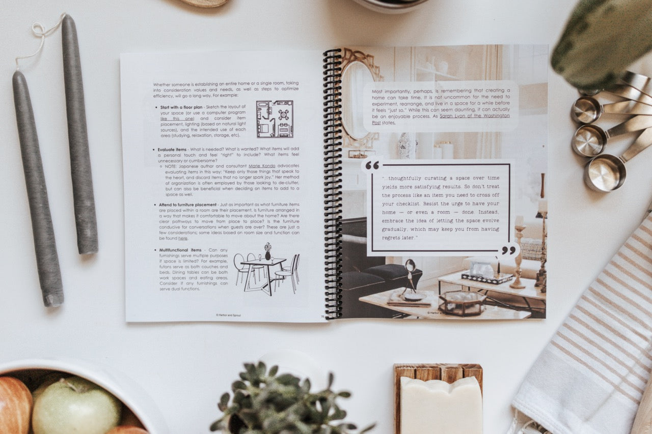 DIGITAL Home Economics Secondary Level Unit Study – Harbor and Sprout