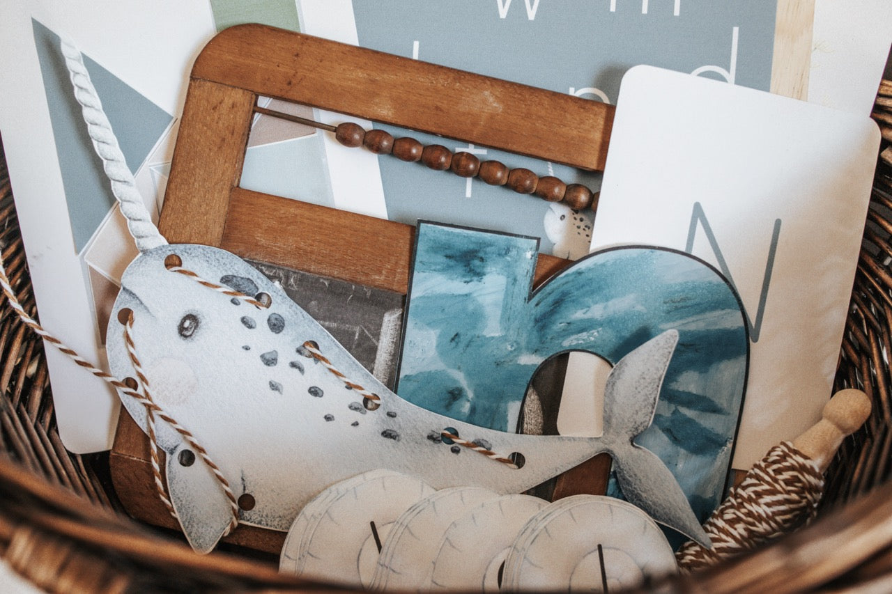 Letter Baskets – Harbor and Sprout