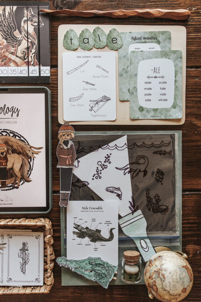 Mythology Patchwork Study – Harbor and Sprout