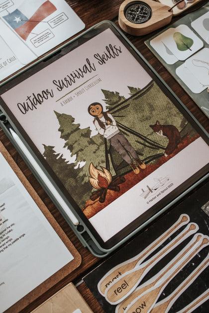 Outdoor Survival Skills Patchwork Study – Harbor and Sprout