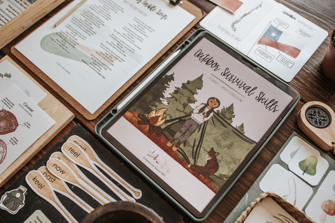 Outdoor Survival Skills Patchwork Study – Harbor and Sprout