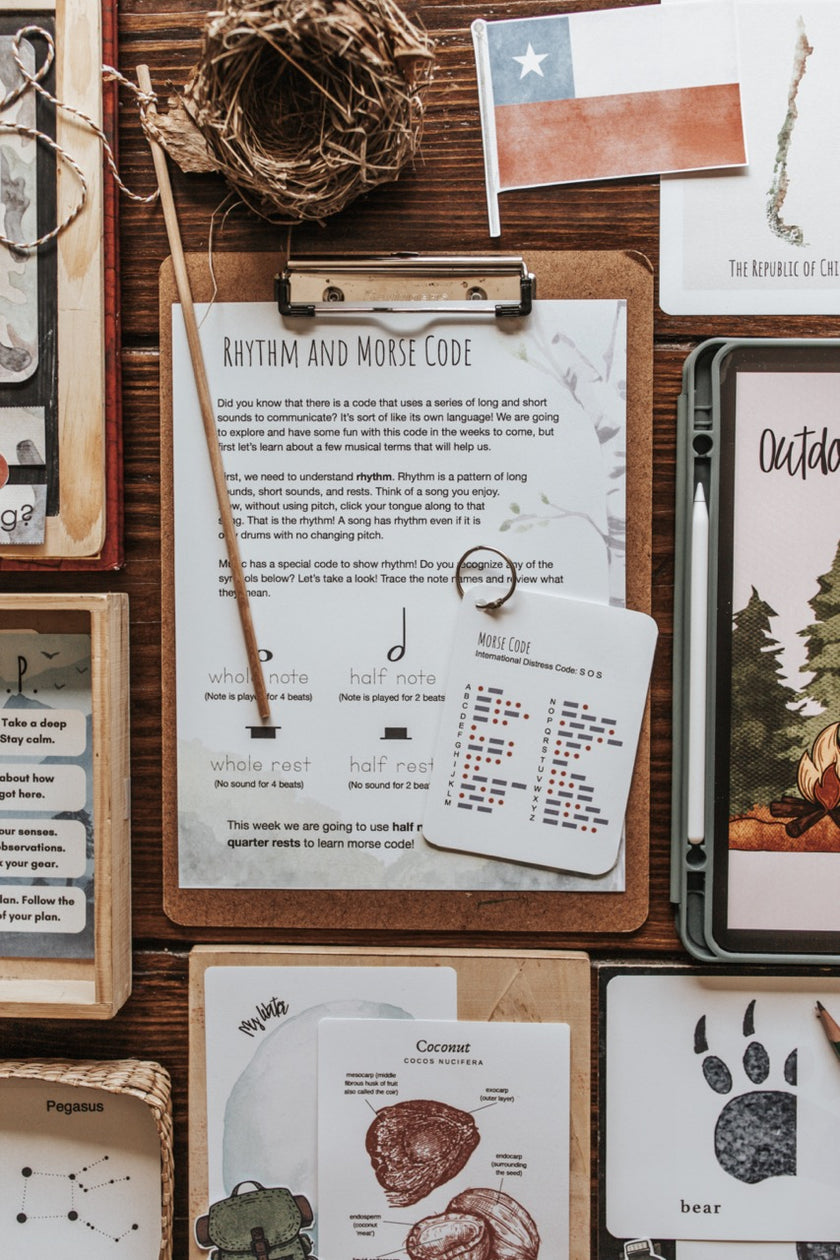 Outdoor Survival Skills Patchwork Study – Harbor and Sprout