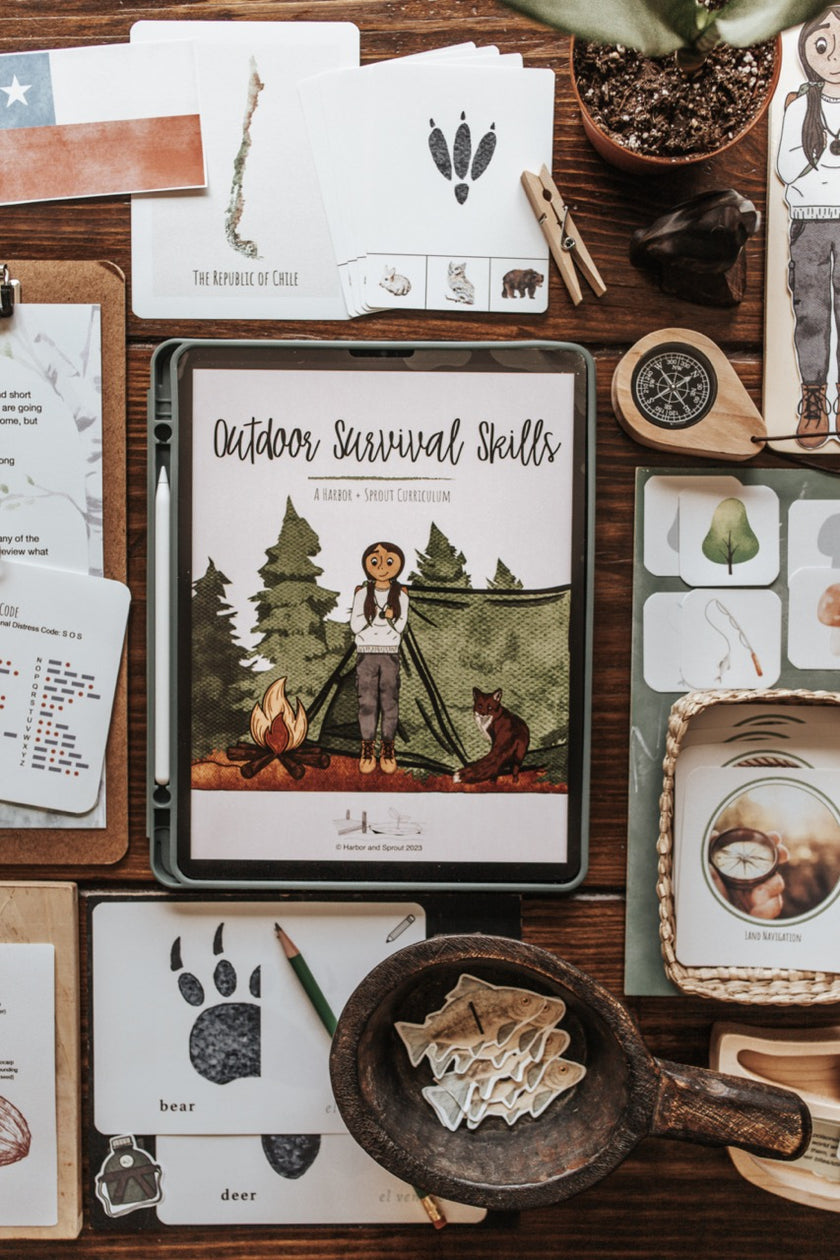 Outdoor Survival Skills Patchwork Study – Harbor and Sprout