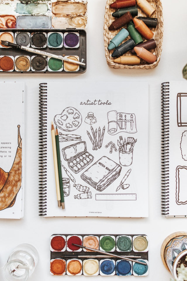 PRINT Visual Arts Primary Level Workbook – Harbor and Sprout