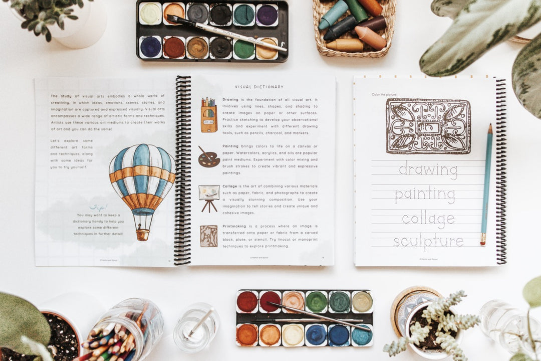 PRINT Visual Arts Primary Level Unit Study – Harbor and Sprout