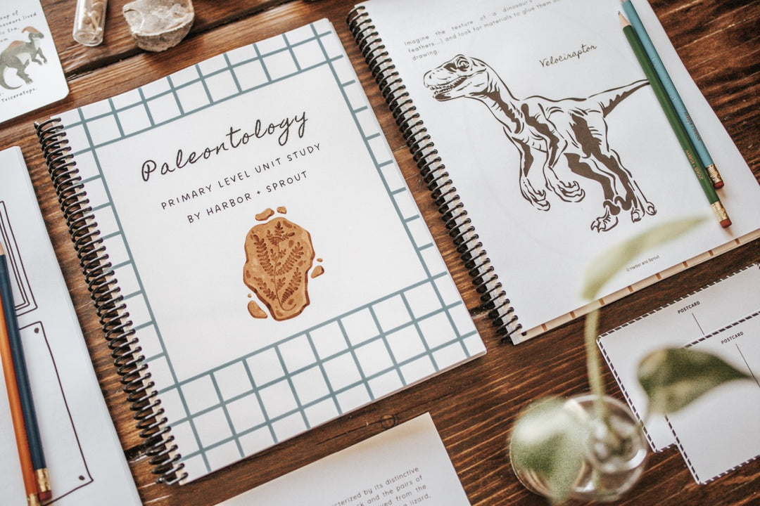 Digital Paleontology Primary Level Unit Study Harbor And Sprout