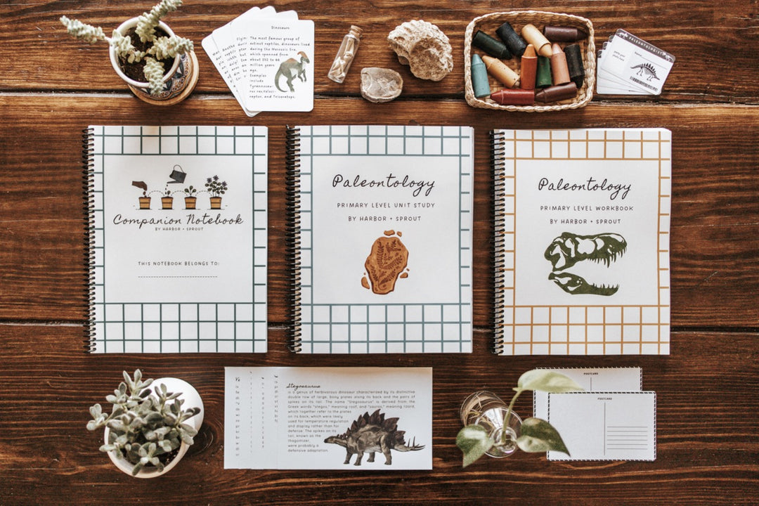 PRINT Paleontology Primary Level Unit Study – Harbor and Sprout