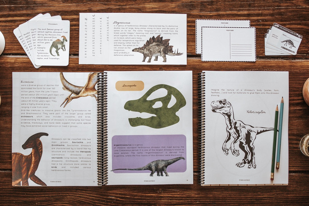 PRINT Paleontology Primary Level Unit Study – Harbor and Sprout