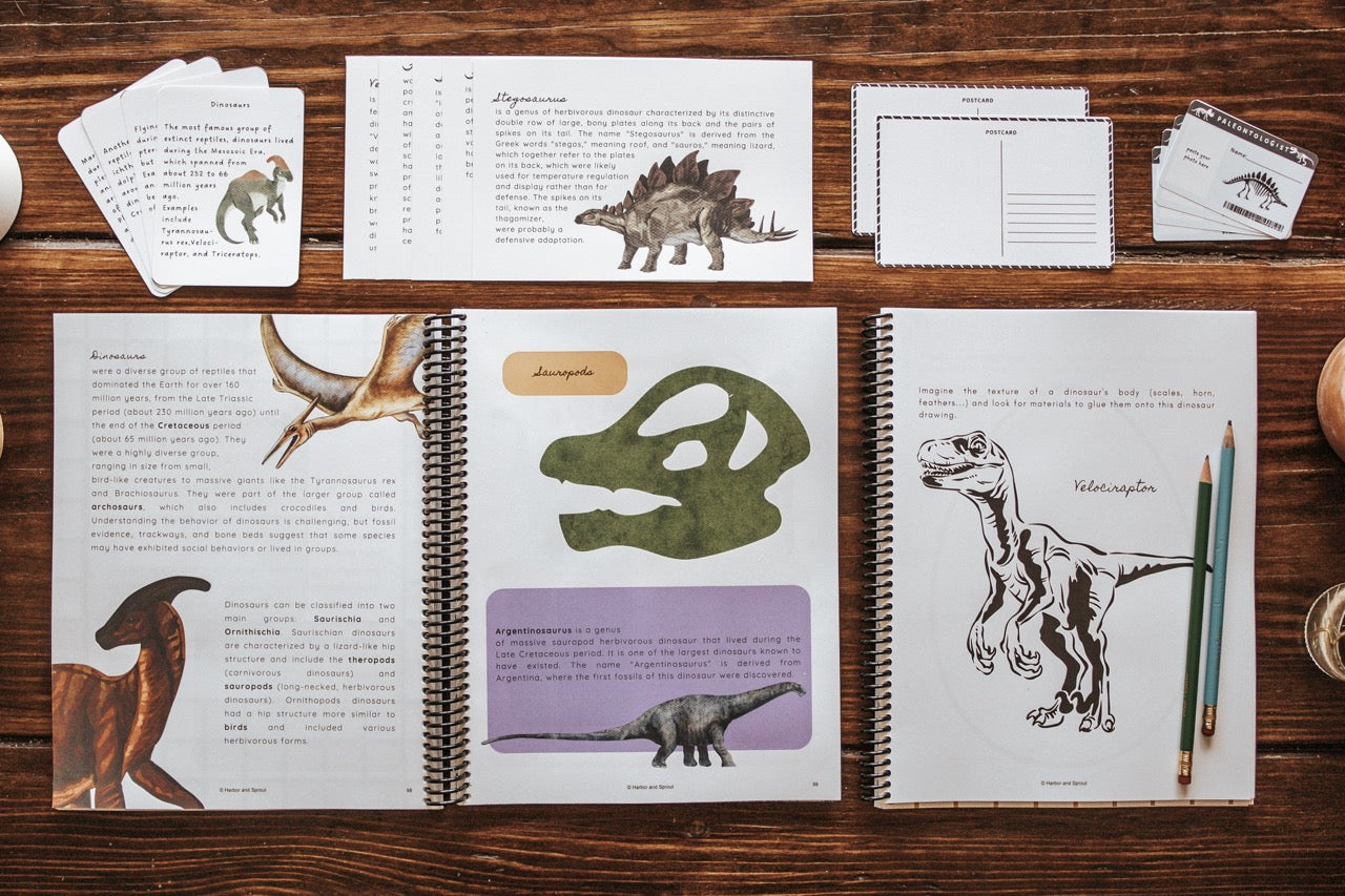 DIGITAL Paleontology Primary Level Unit Study – Harbor and Sprout