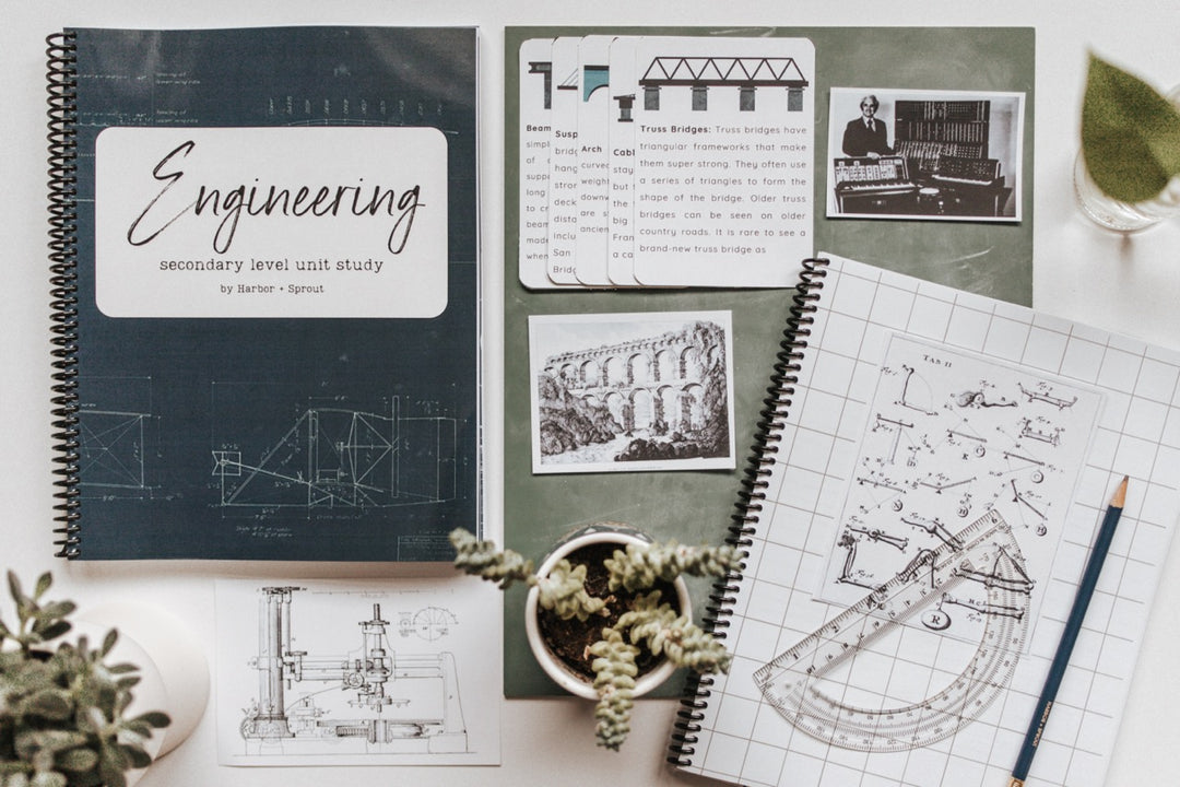 PRINT Engineering Secondary Level Unit Study – Harbor and Sprout