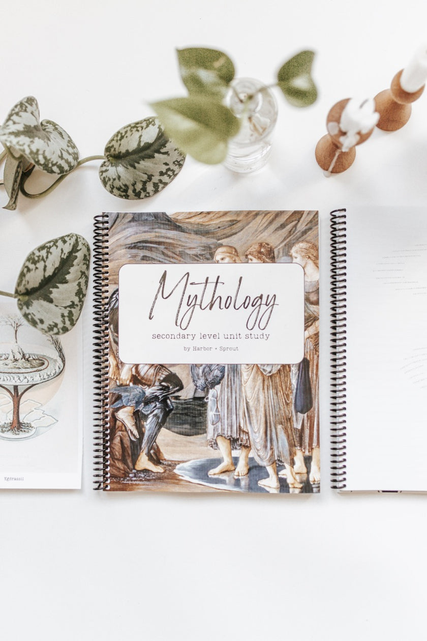PRINT Mythology Secondary Level Unit Study – Harbor and Sprout