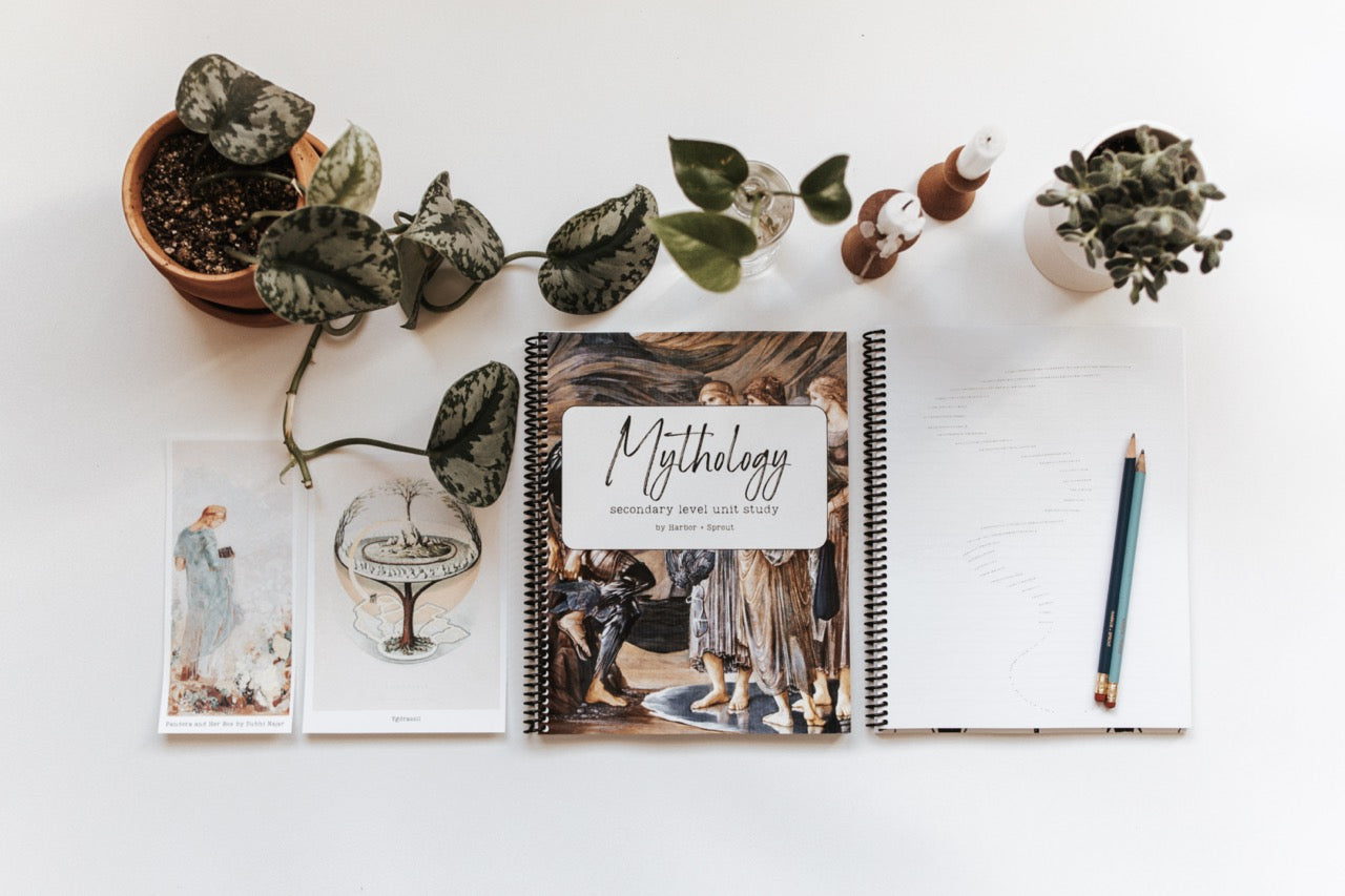 PRINT Mythology Secondary Level Unit Study – Harbor and Sprout