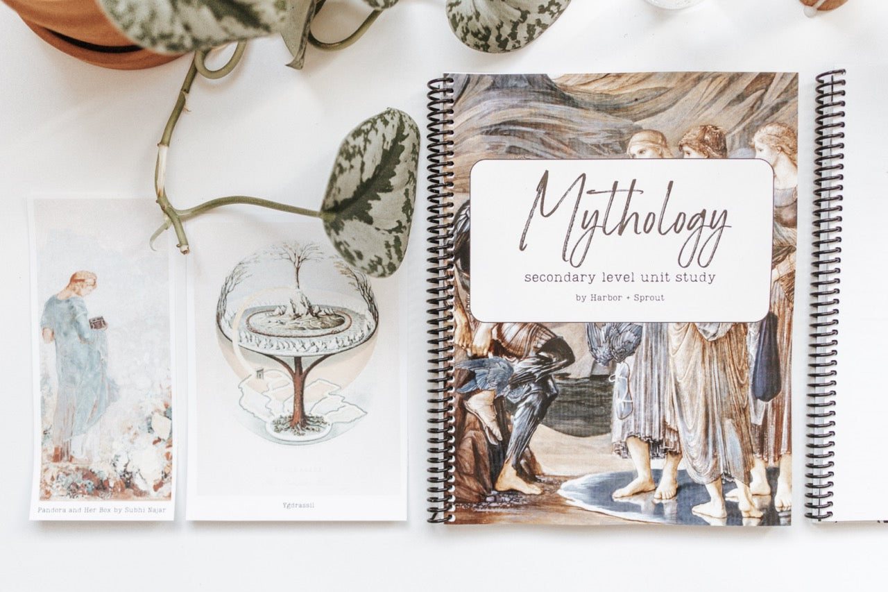PRINT Mythology Secondary Level Unit Study – Harbor and Sprout
