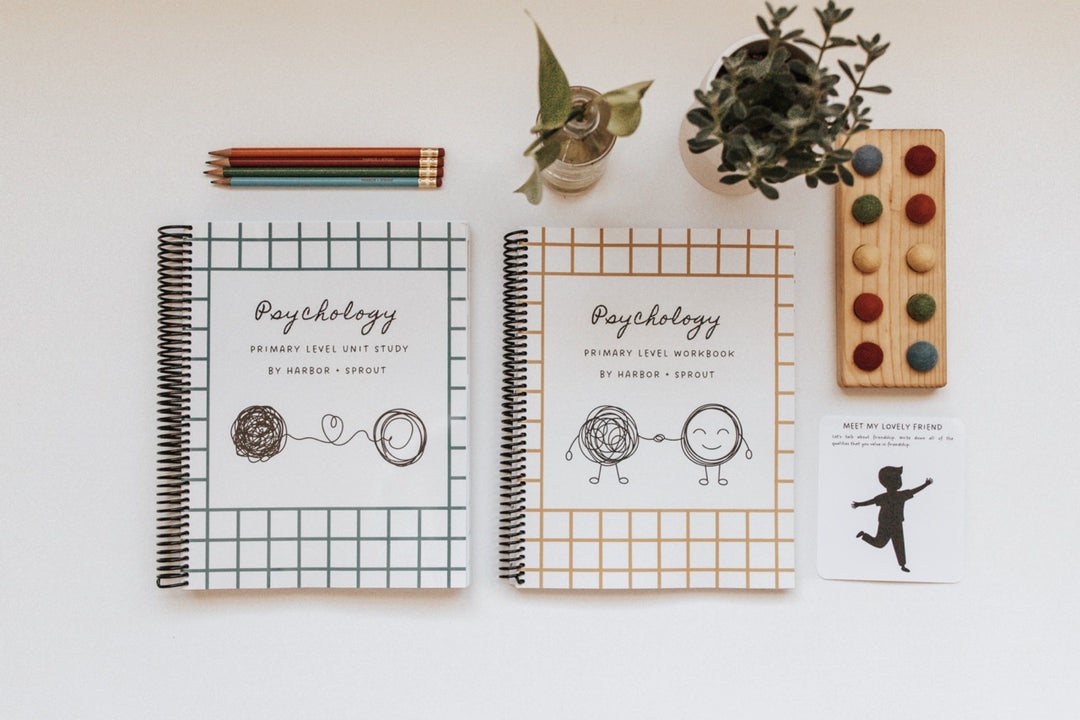 DIGITAL Psychology Primary Level Workbook – Harbor and Sprout