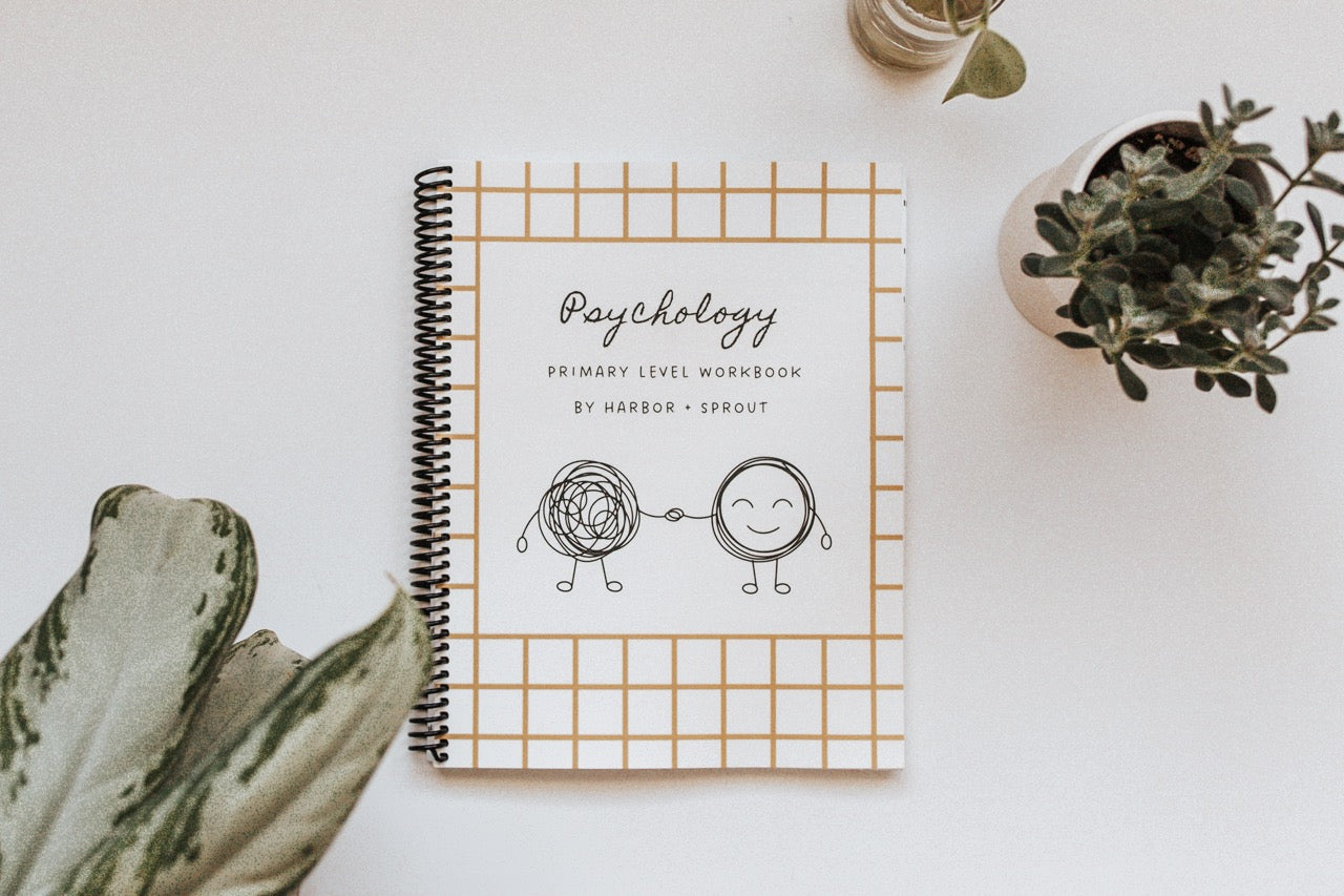 DIGITAL Psychology Primary Level Workbook – Harbor and Sprout