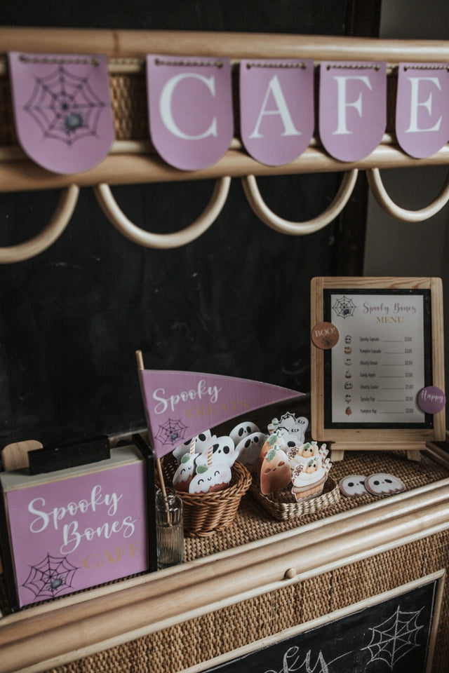 Spooky Bones Cafe Dramatic Play Set – Harbor and Sprout