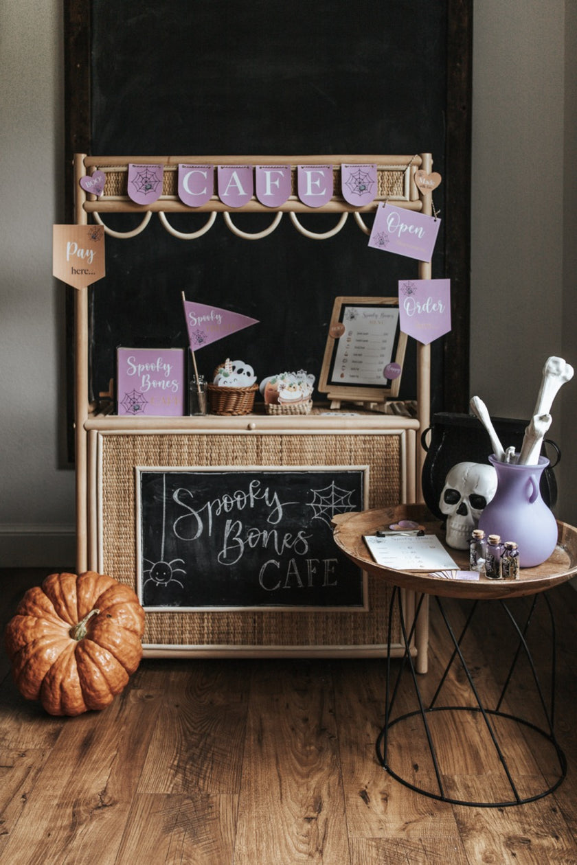 Spooky Bones Cafe Dramatic Play Set – Harbor and Sprout