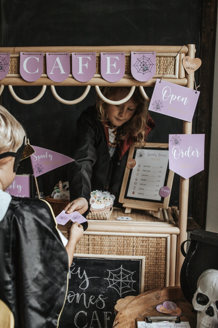 Spooky Bones Cafe Dramatic Play Set – Harbor and Sprout