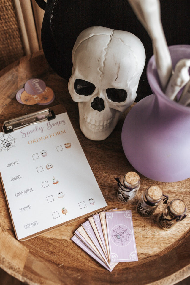 Spooky Bones Cafe Dramatic Play Set – Harbor and Sprout