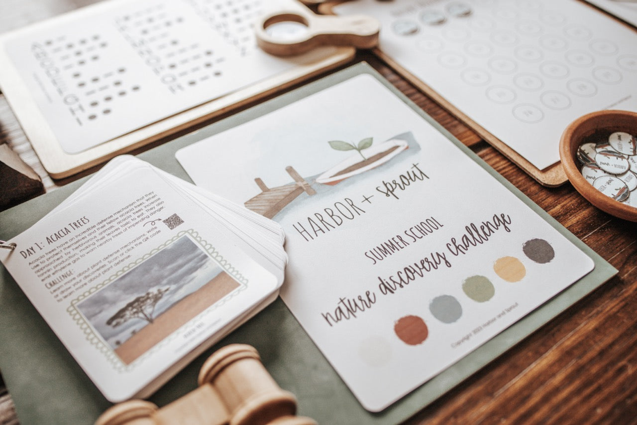 FREE 30 Day Nature Discovery Challenge – Harbor and Sprout