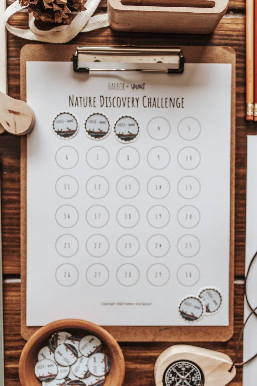 FREE 30 Day Nature Discovery Challenge – Harbor and Sprout