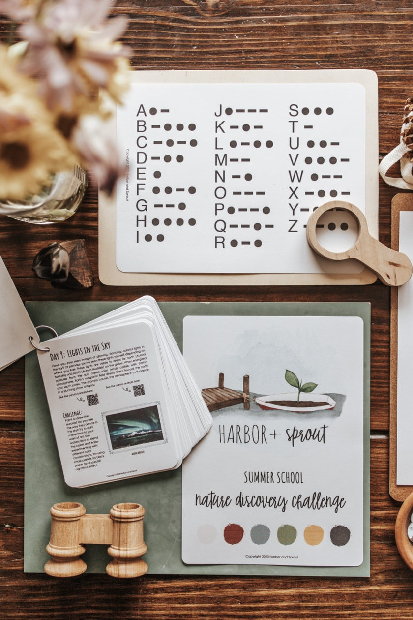 FREE 30 Day Nature Discovery Challenge – Harbor and Sprout