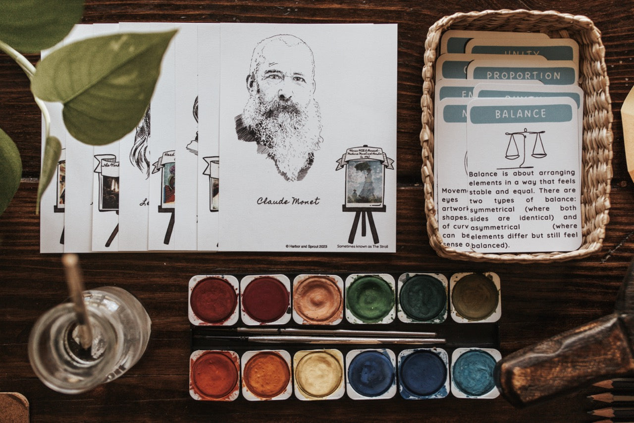 PRINT Visual Arts Primary Level Unit Study – Harbor and Sprout