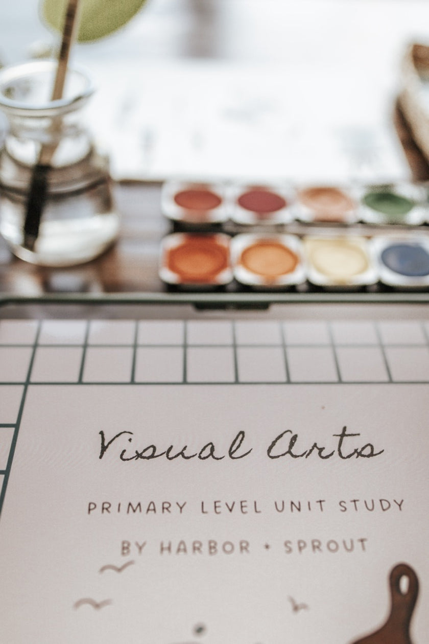 DIGITAL Visual Arts Primary Level Unit Study – Harbor and Sprout