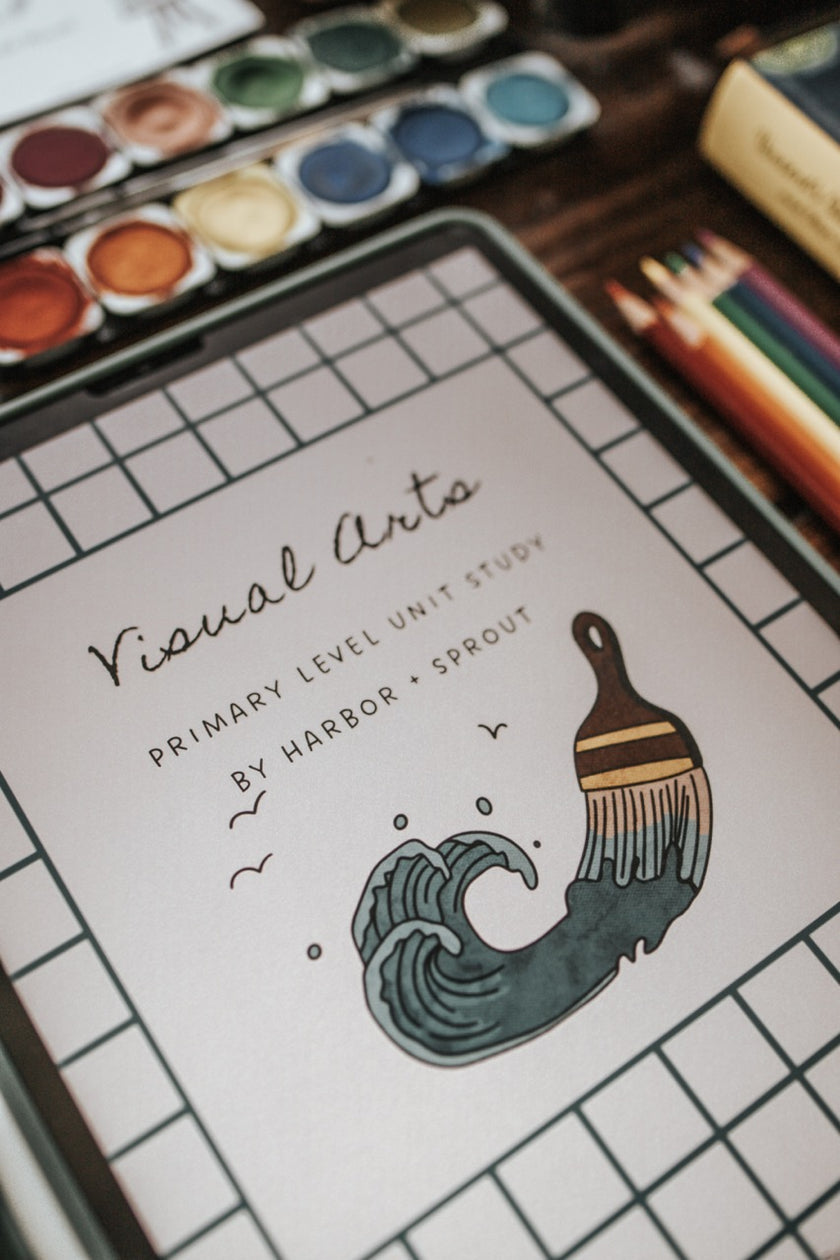 DIGITAL Visual Arts Primary Level Unit Study – Harbor and Sprout