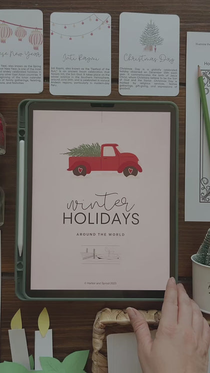 Winter Holidays Unit Study – Harbor and Sprout