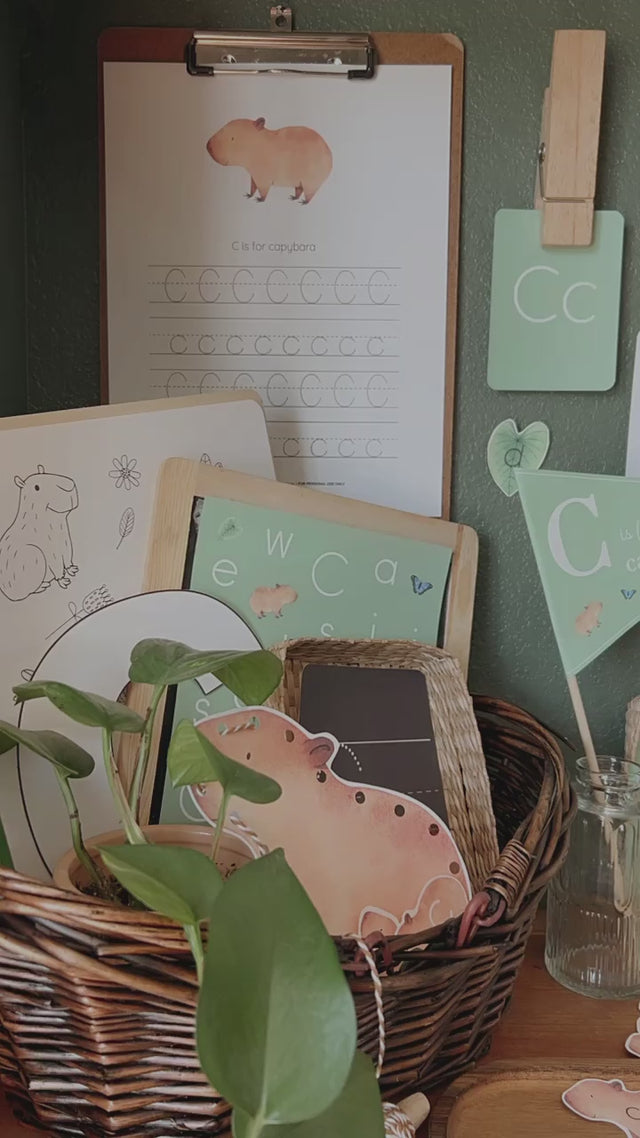 Letter Baskets – Harbor and Sprout