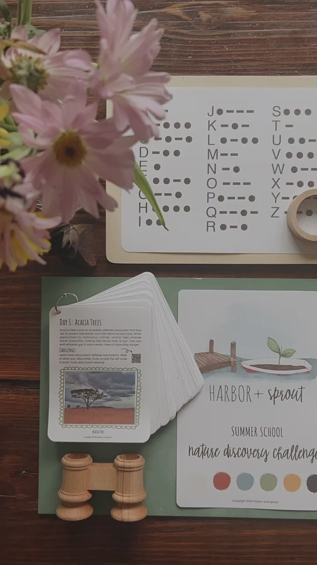 FREE 30 Day Nature Discovery Challenge – Harbor and Sprout