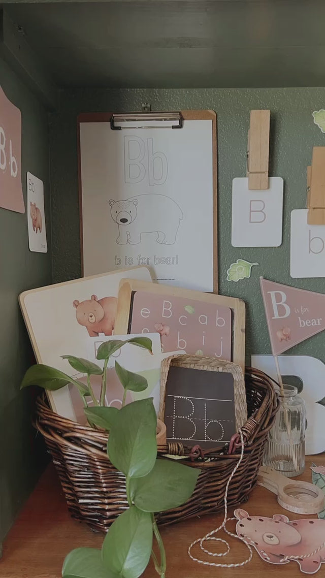 Letter Baskets – Harbor and Sprout
