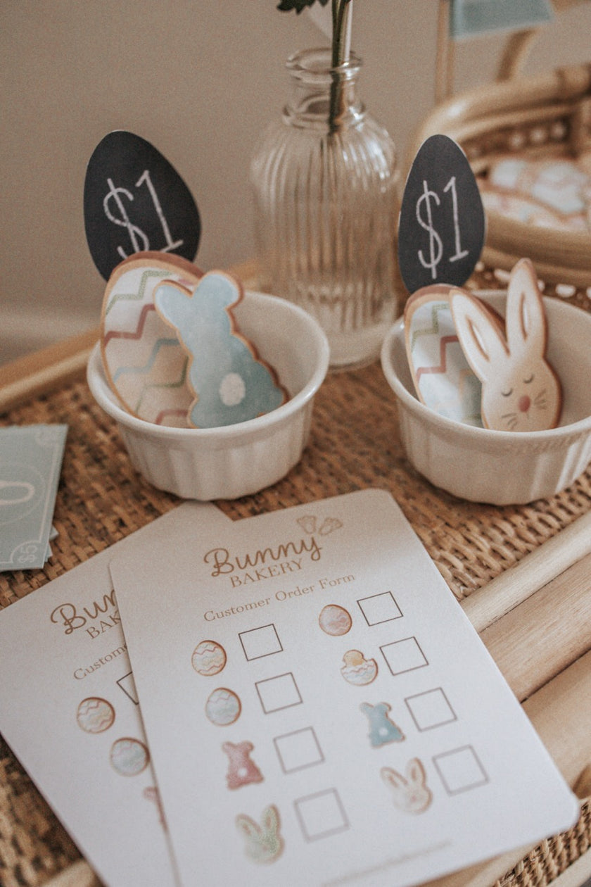 Bunny Bakery Dramatic Play Set – Harbor and Sprout