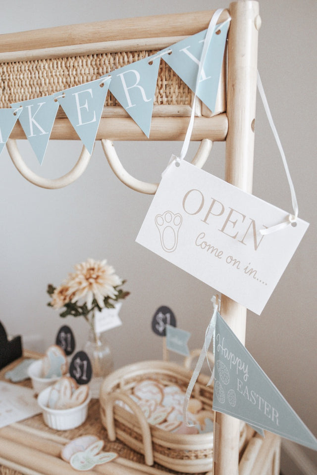 Bunny Bakery Dramatic Play Set – Harbor and Sprout